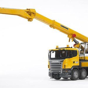 Bruder | Toys | New Bruder 357 Scania Rseries Liebherr Crane Toy Truck ...